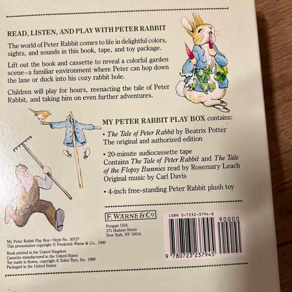 Original Penguin | Toys | New Vintage My Peter Rabbit Play Boxset ...